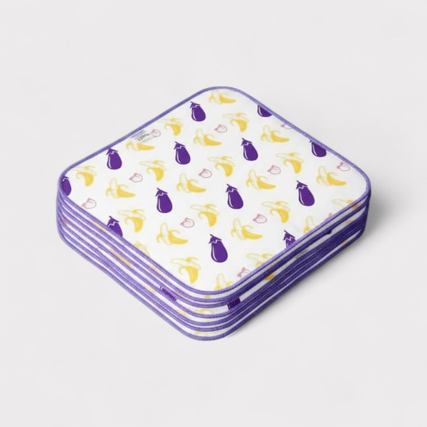 Cheeky Print Cotton Intimate Wipes | Cheeky Wipes